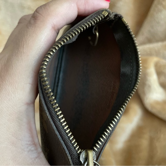 Louis Vuitton | Accessories | Louis Vuitton Monogram Brown Small Lv Coin Pouch Key Ring | Poshmark
